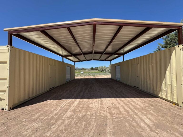 Shipping Container Canopy & Shipping Container Roofs - Durabox