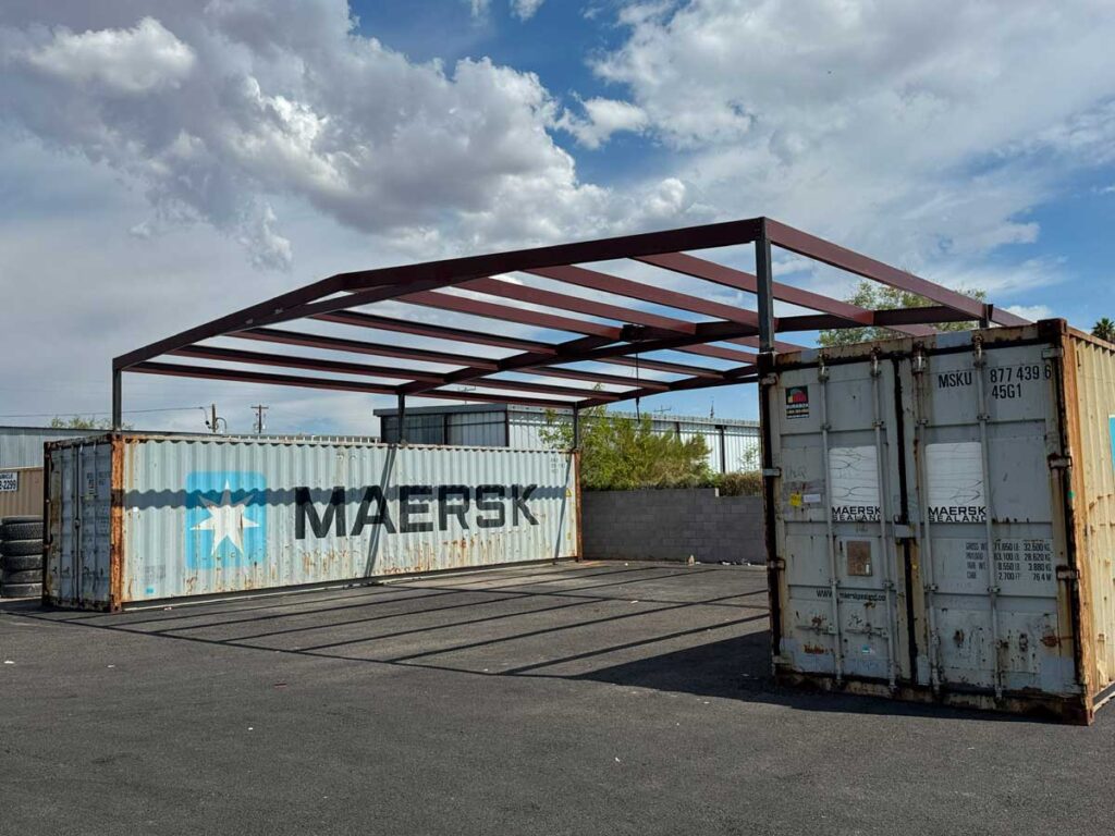 Shipping Container Canopy & Shipping Container Roofs - Durabox